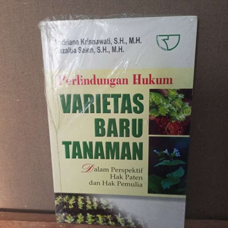 Promo Buku Perlindungan Hukum Varietas Baru Tanaman Andriana Krisnawati Diskon 23 Di Seller 