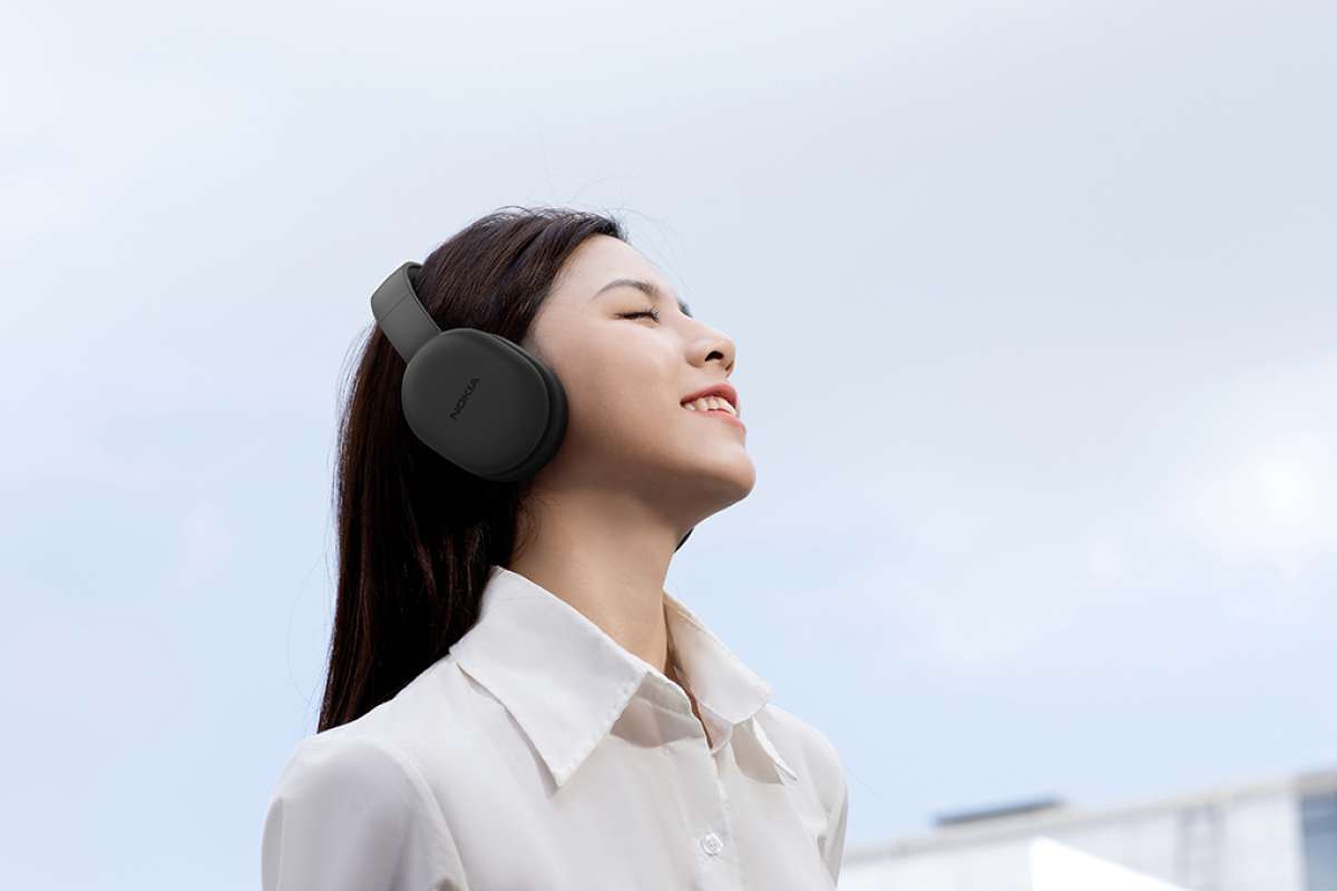 Promo Nokia Essential Wireless Headphones E1300 Bluetooth 5.3 - Black ...