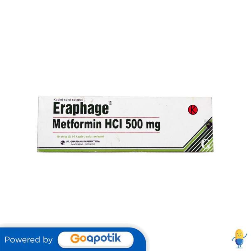 Jual Eraphage 500 Mg Box 100 Kaplet Di Seller Apotek Asli Sehat ...