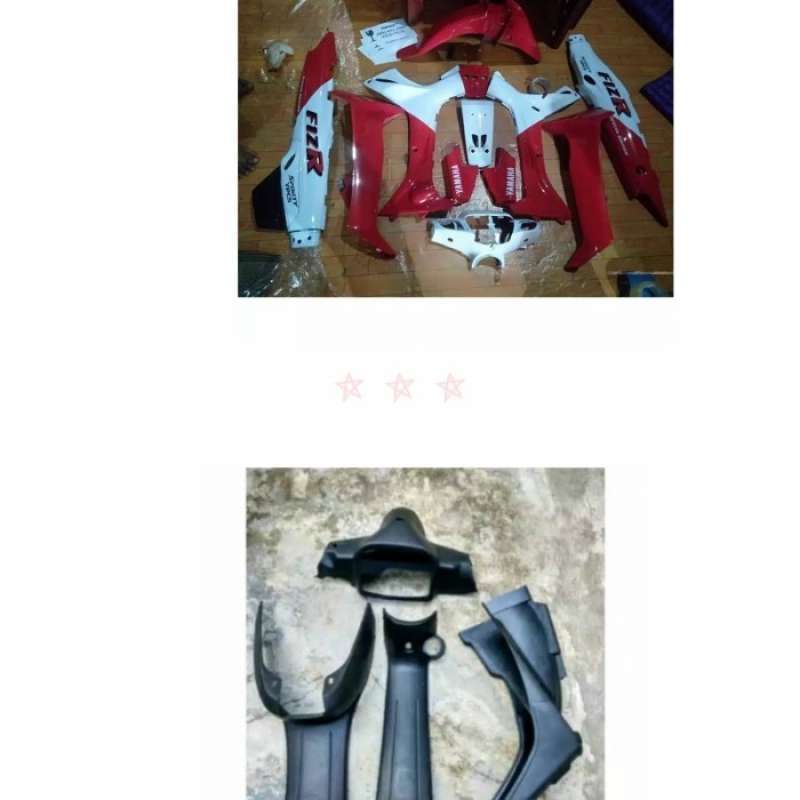 Promo Body f1zr full set kasar halus warna merah putih Diskon 23% di ...