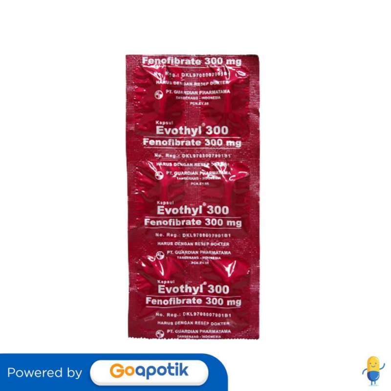 Jual Evothyl 300 Mg Strip 6 Kapsul Di Seller Apotek Istana Sehat ...