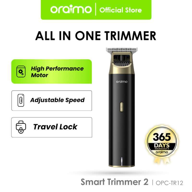 Promo Oraimo SmartTrimmer2 150-min Working Time Adjustable OPC-TR12 Diskon 34% di Seller Channel ...