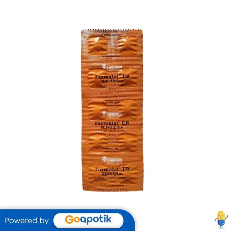 Jual FARMALAT ER 10 MG STRIP 10 TABLET di Seller Apotek Mulia Farma ...