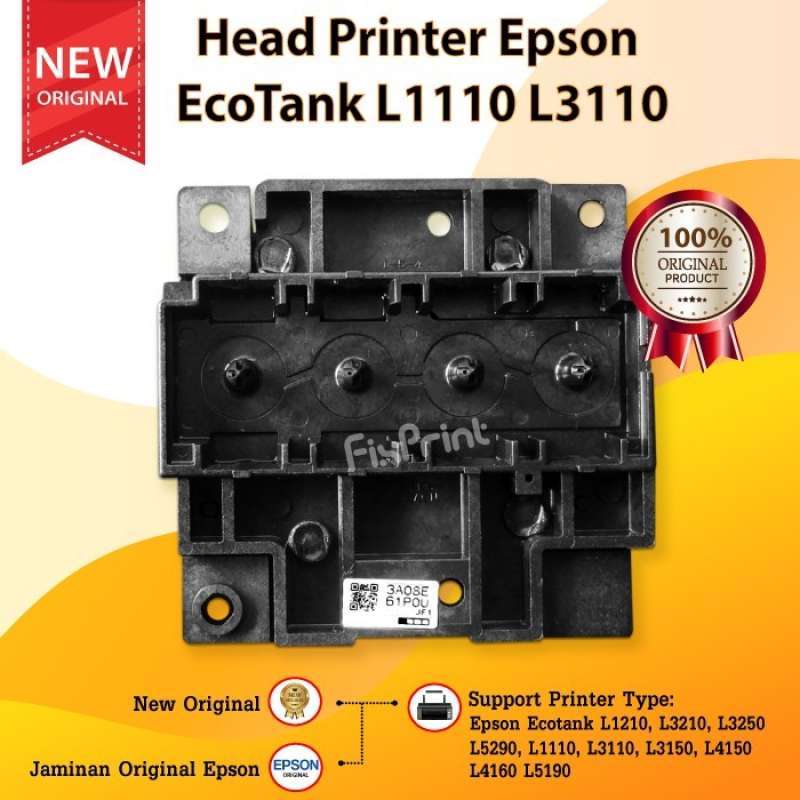 Promo Head Printer Epson L1110 L3110 L3150 L1210 L3210 L3250 Ink Tank ...