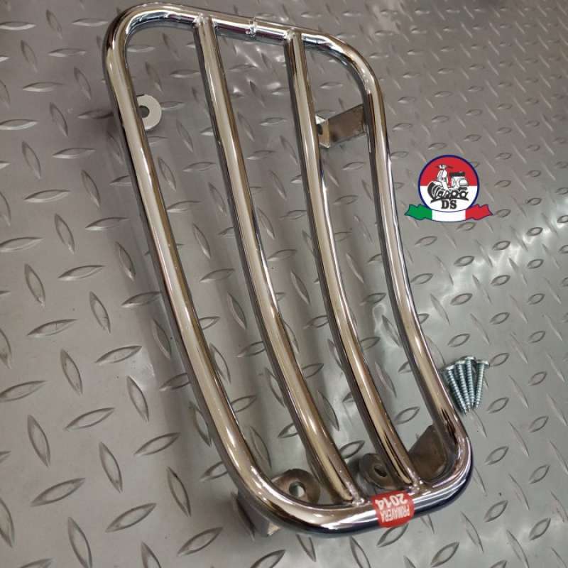 Promo Luggage Carrier Floor Rack Sip Chrome Vespa Sprint Primavera ...