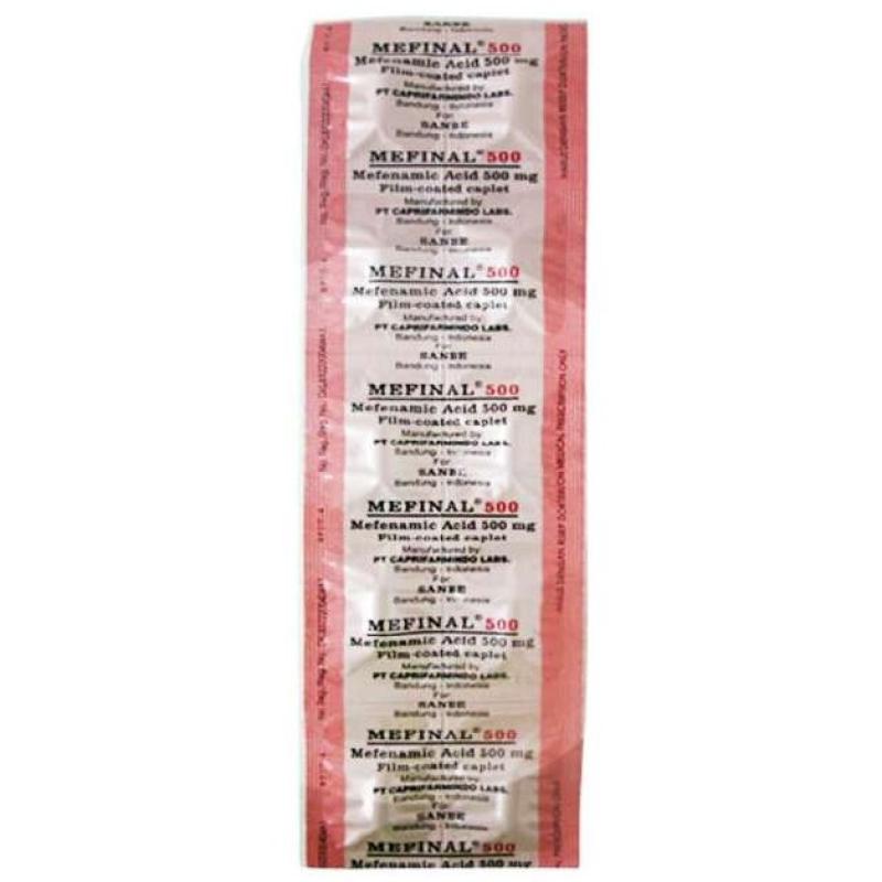 Jual Mefinal 500 Mg Strip 10 Kaplet Di Seller Apotek Tirza Medika ...