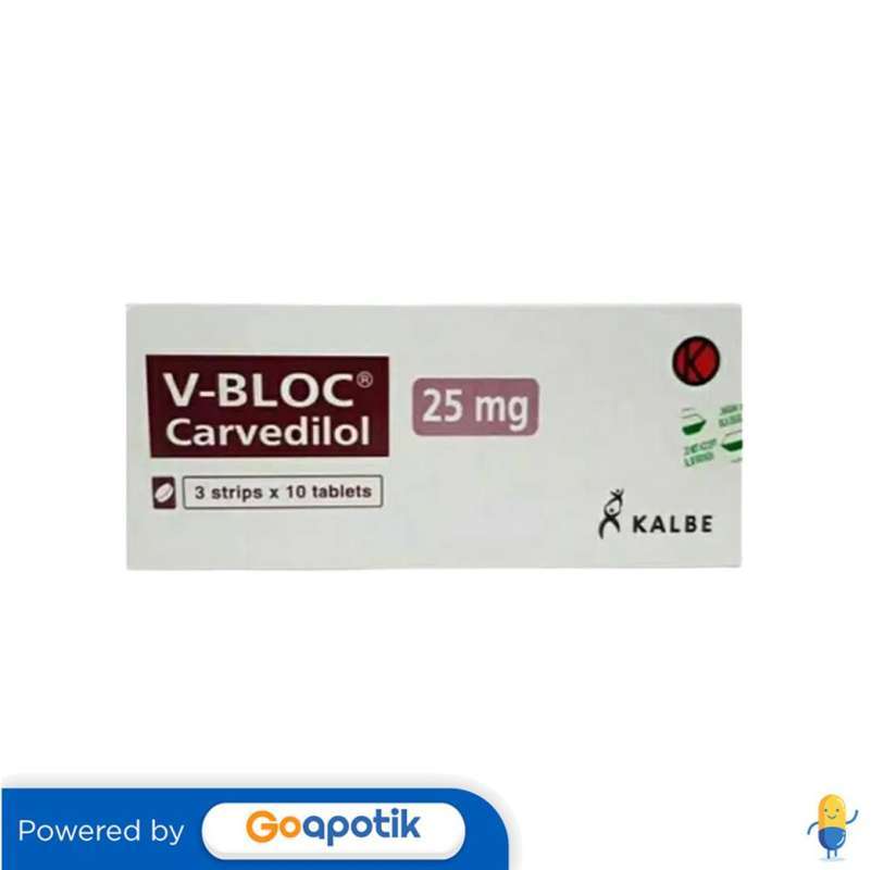 Jual V-BLOC 25 MG BOX 30 TABLET di Seller Apotek Edy Jatiwaringin ...