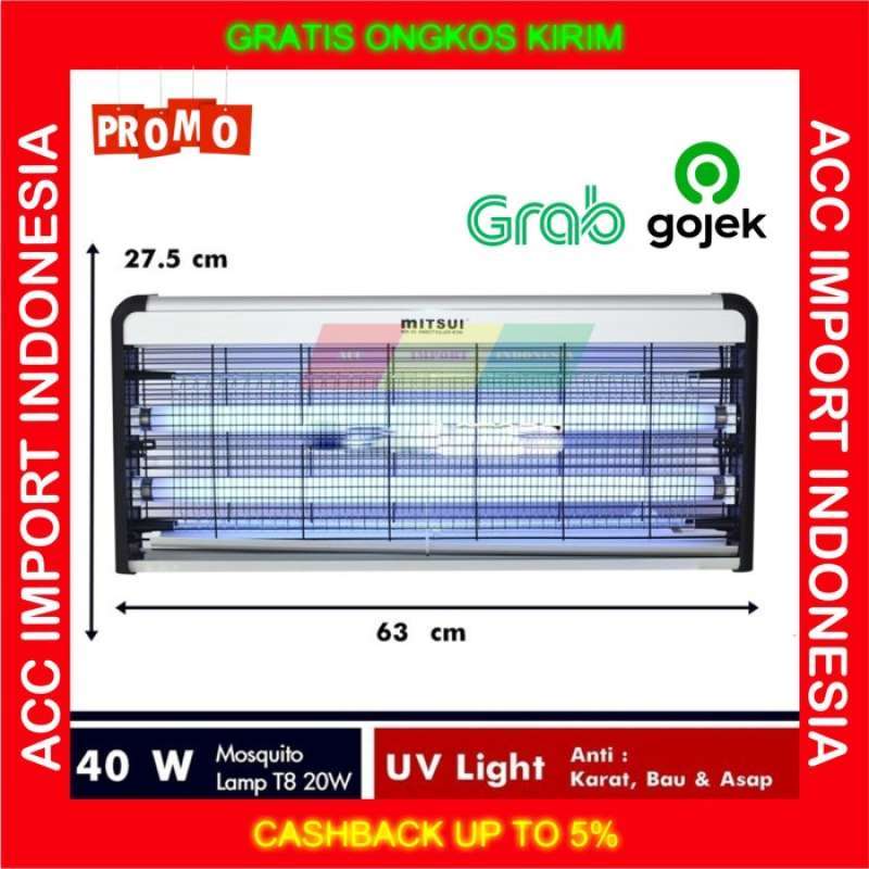 Promo Perangkap Nyamuk Lalat Killer Mosquito Uv Ultraviolet Aman Mitsui 40W Diskon 17% di Seller ...