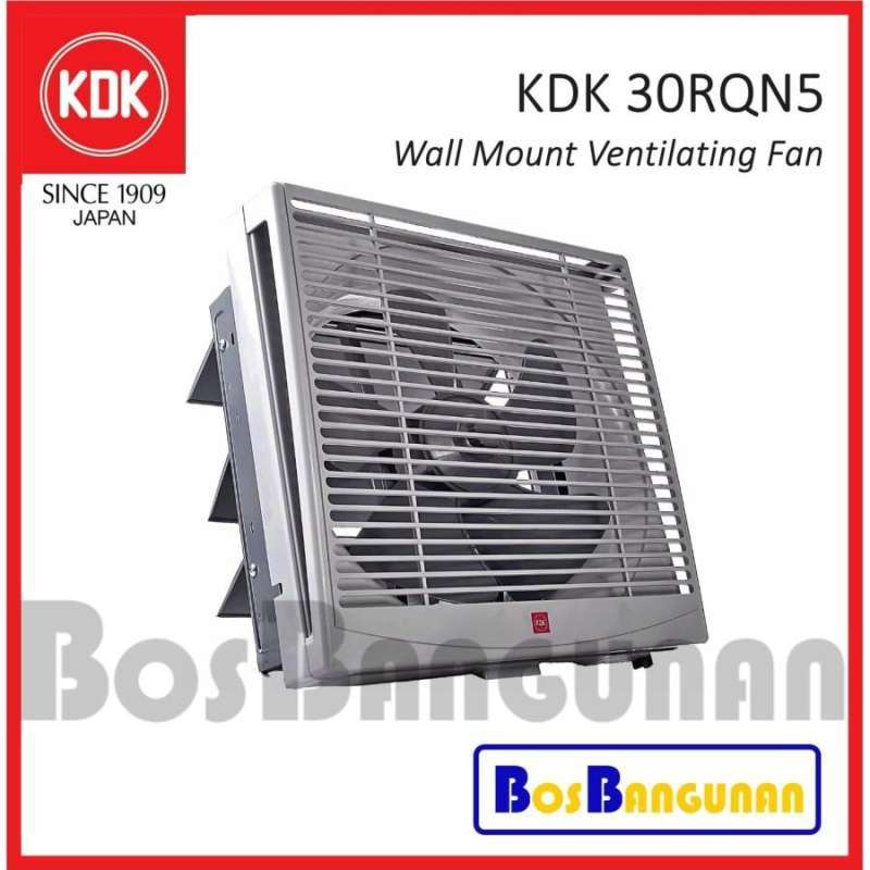 Jual Exhaust Fan Wall KDK 30RQN5 Ventilating Fan Kamar Mandi Tembok di ...