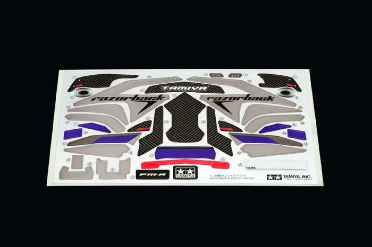 Promo Tamiya Mini 4wd Razorback (fm-a Chassis) - 18713 Diskon 29% Di ...