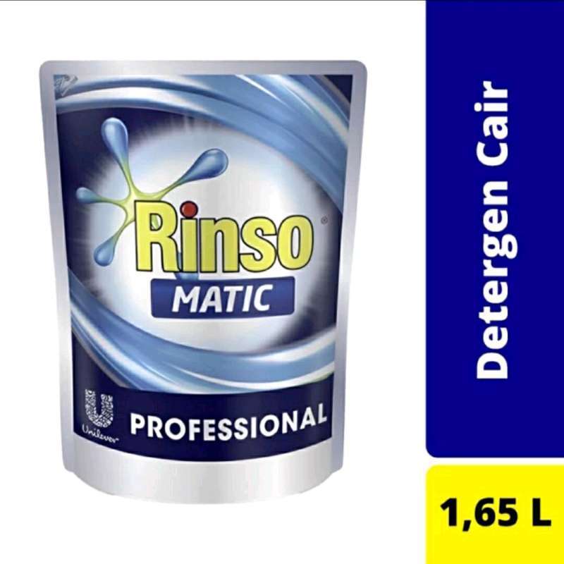 Jual Rinso Matic Professional Detergent Cair 1.65 Liter Di Seller King ...
