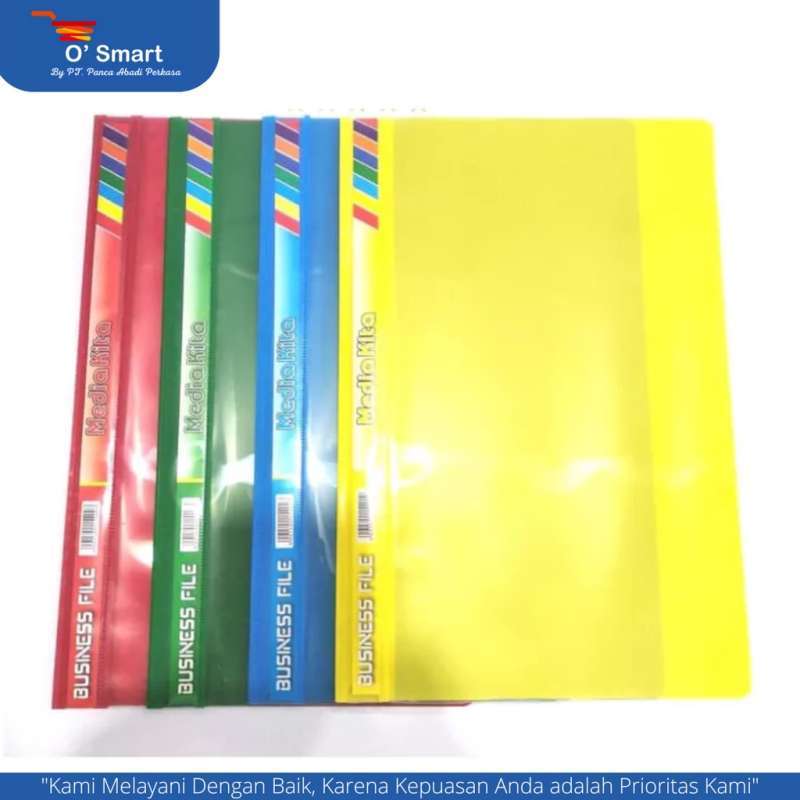Jual Media Kita Map Business File Map Acco Plastik Ukuran Folio Di
