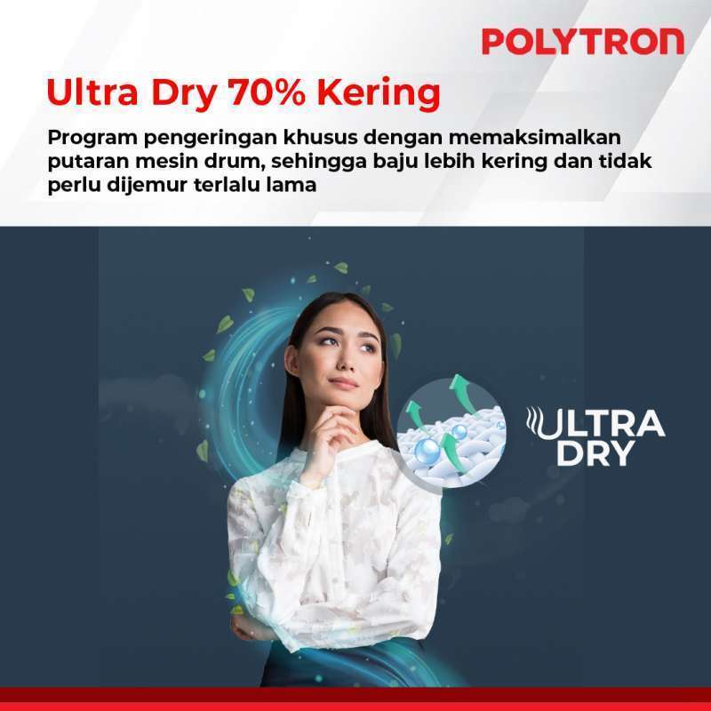 Jual Polytron Zeromatic Washing Machine 7kg Paw 7029y Di Seller Global ...
