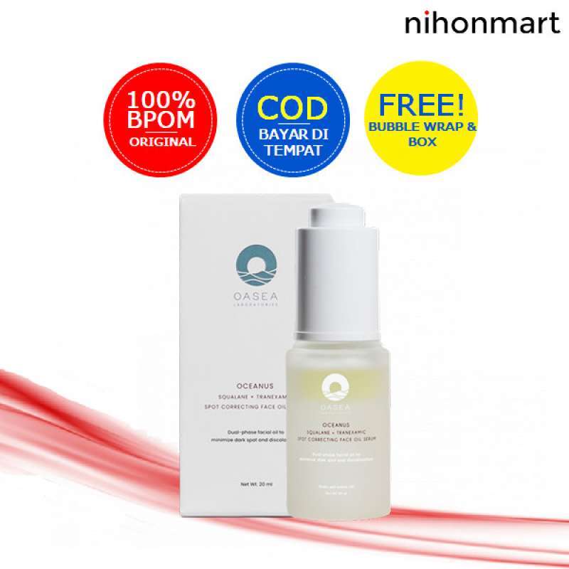 Promo Oasea Oceanus Squalene Tranexamic Spot Correcting Face Oil Serum ...