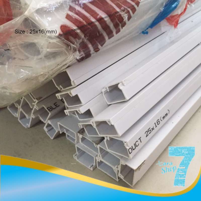 Jual KABEL DUCT 25 X 16 TRUNKING KOTAK ALBION - 7013031 di Seller TARA ...