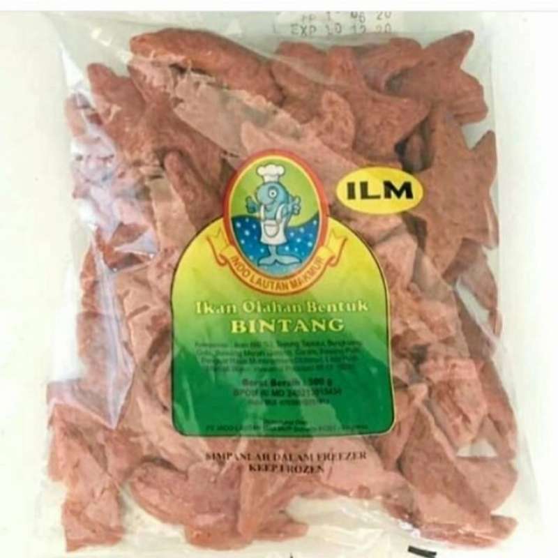 Promo Ilm Ikan Olahan Tempura / Bintang / Burger / Lonjong 500gr ...