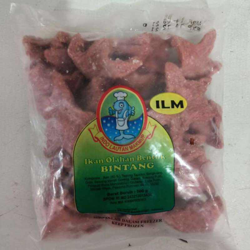 Promo Ilm Ikan Olahan Tempura / Bintang / Burger / Lonjong 500gr ...