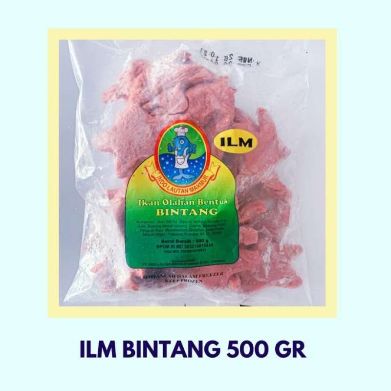 Promo Ilm Ikan Olahan Tempura / Bintang / Burger / Lonjong 500gr ...