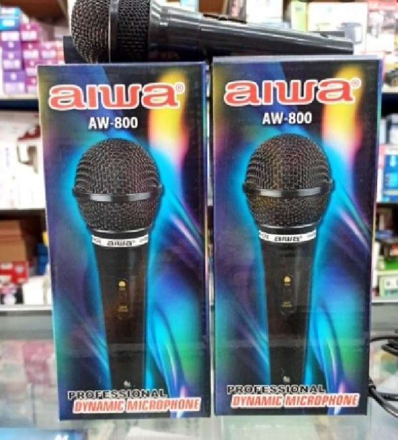 Jual Mic Aiwa Aw-800 Professional Dynamic Microphone Di Seller Memory ...