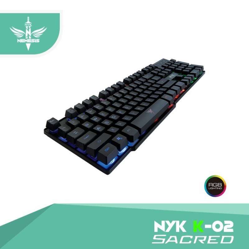 Promo NYK K02 Sacred Keyboard Gaming BackLight / NYK K-02 Gaming ...
