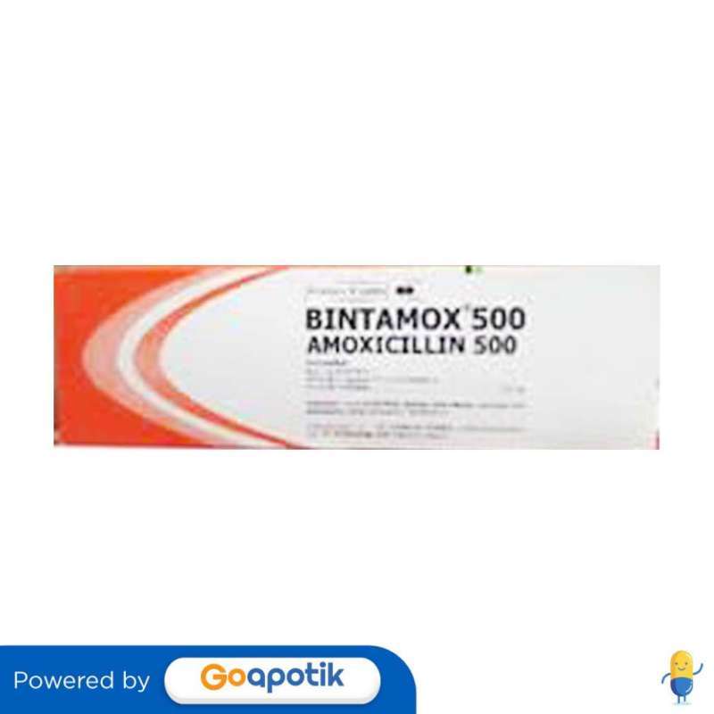 Jual Bintamox 500 Mg Box 100 Kaplet Di Seller Apotek Jaya Baru ...