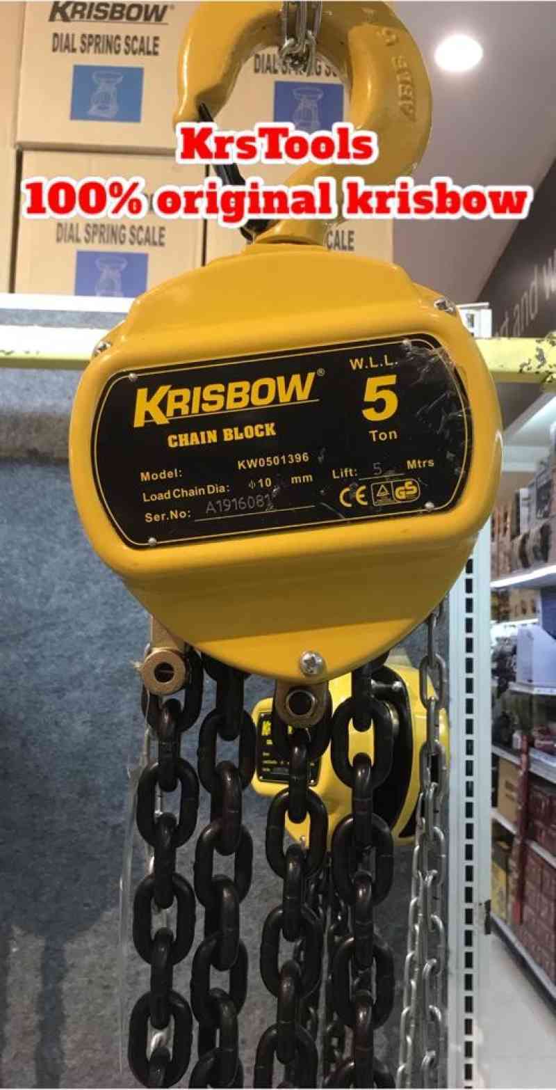 Promo Krisbow Chain Block 5 T Diskon 23% Di Seller Indah Purnama Store ...