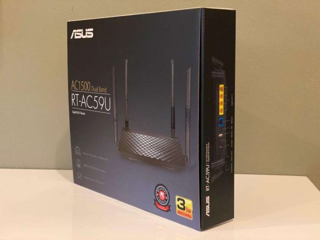 Promo ASUS RT-AC59U AC1500 Dual Band WiFi Router Diskon 23% di Seller ...
