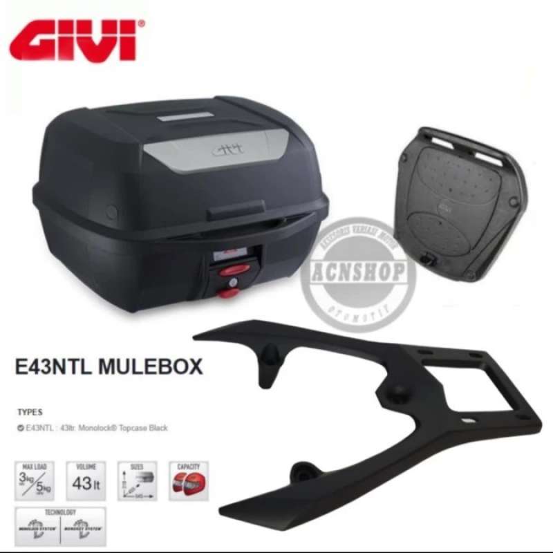 Promo Box Motor Top Box Motor Givi E-43 Ntl Dan Breket Box Vario125 ...
