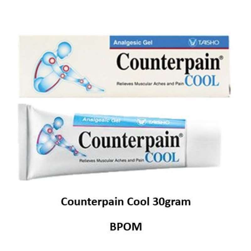 Promo Counterpain Cool 30gr Taisho Analgesic Gel Counterpain Cool 30g ...
