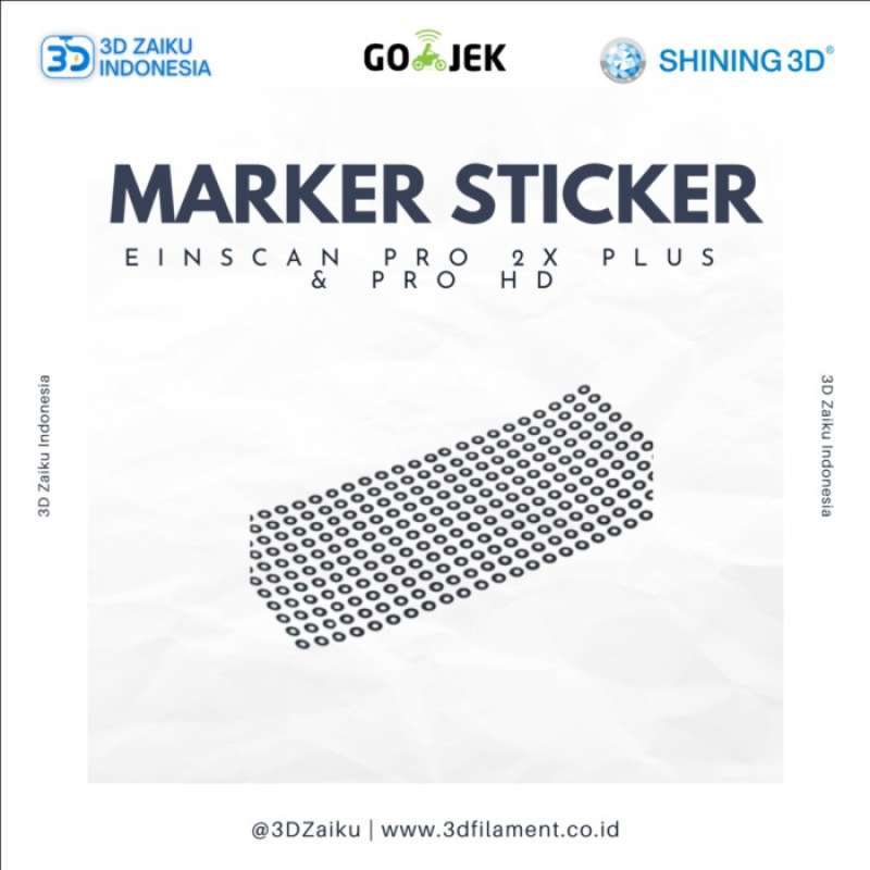 Promo Einscan Pro 2X Plus and Pro HD 3D Scanner Marker Sticker Diskon ...