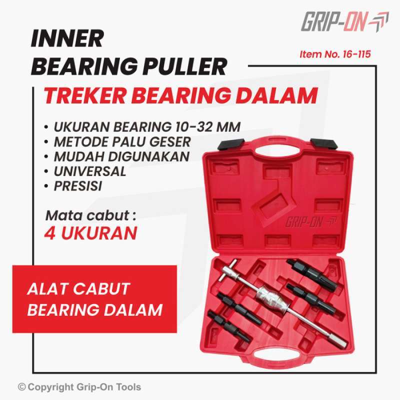 Jual Grip-on Inner Bearing Puller Treker Bearing Dalam Treker Cabut ...