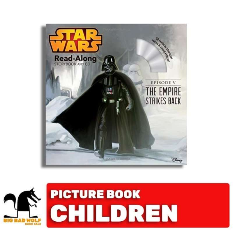 Promo Star Wars: The Empire Strikes Back Read-Along Storybook And Cd ...