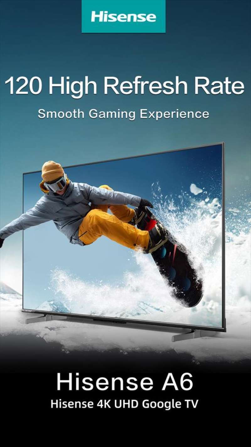 Jual Led Tv Hisense 50a6500k , Smart Google Tv 50 Inch 4k Uhd Di Seller ...