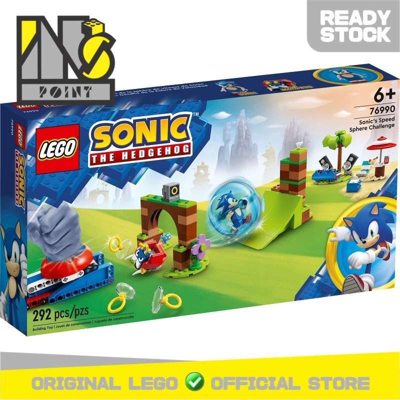 Jual Lego 76990 - Sonic The Hedgehog - Sonic's Speed Sphere Challenge ...