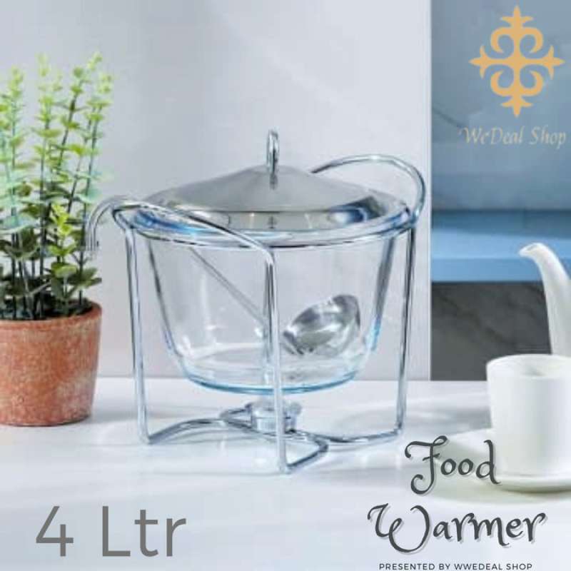 Jual Panci Kaca Penghangat Sup Pemanas Sop Tempat Mangkok Wadah ...
