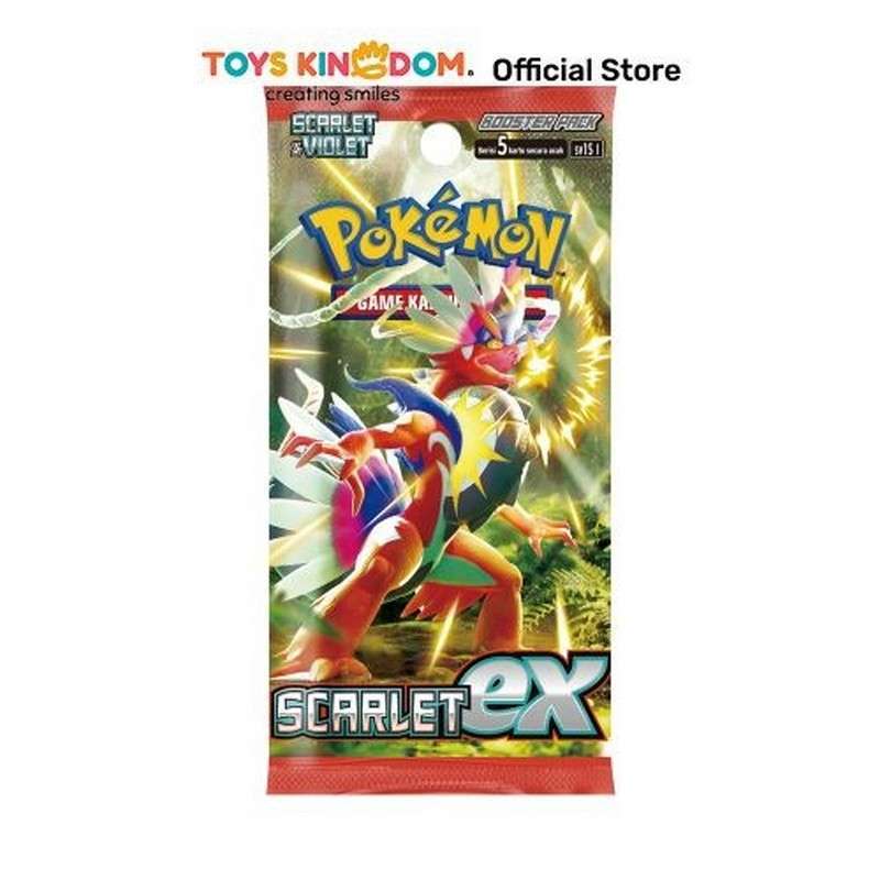 Jual Pokemon Card Booster Pack Scarlet Ex Sv1s di Seller Toys Kingdom Indonesia Official Store ...