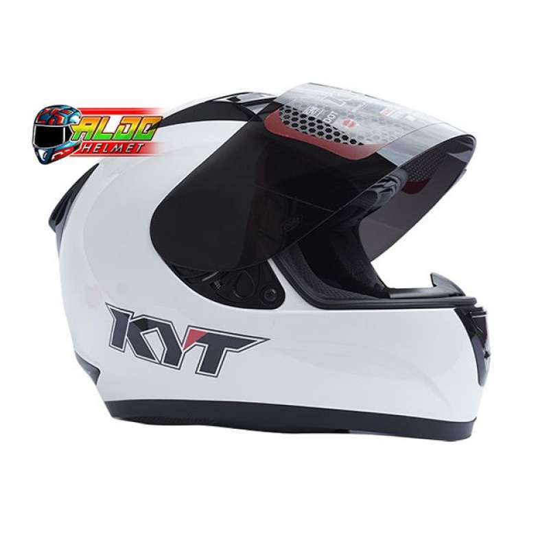 Promo Helm Kyt Full Face / Kyt R10 Solid White / Original R-10 Sni ...