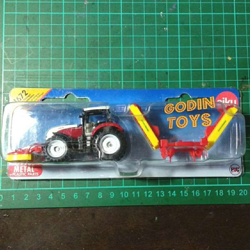Promo Siku 1672 Steyr CVT 6230 Tractor and Pottinger Combination Mower ...