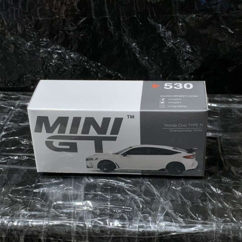 Promo Mini GT MiniGT Honda Civic Type R Championship White 2023 MGT 530 ...