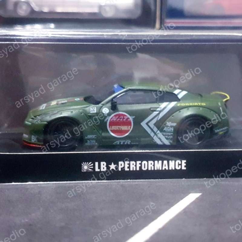 Promo Diecast Oem LB Performance Nissan GTR R35 Ducktail Zero fighter ...
