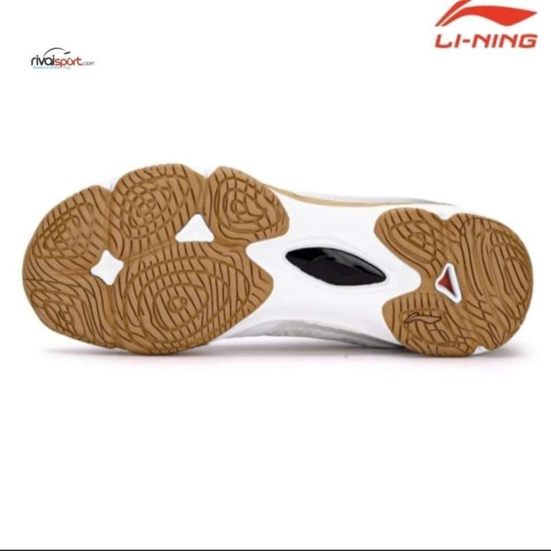 Jual Sepatu Lining Badminton Ranger Lite Z1 White Gold di Seller ...