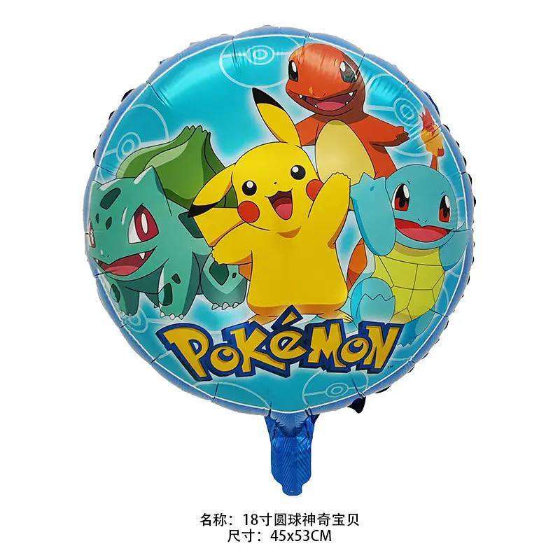 Jual Balon Bulat POKEMON / Balon Foil Pokemon Pikachu Ulang tahun ...