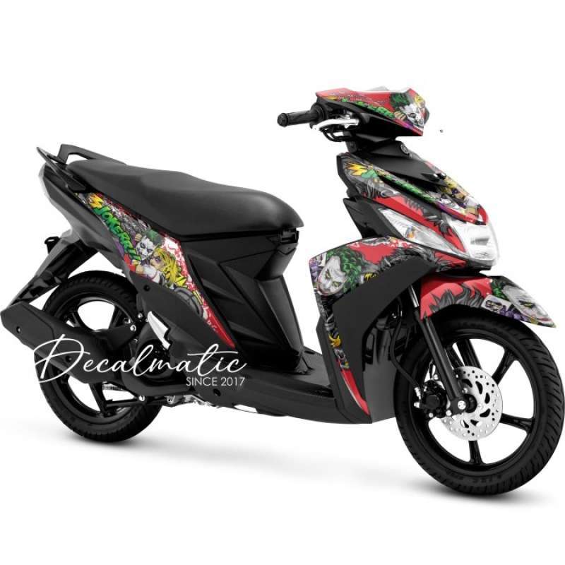 Jual Stiker Decal Full Body Yamaha Mio M3 Mio S 125 - Joker Harley ...