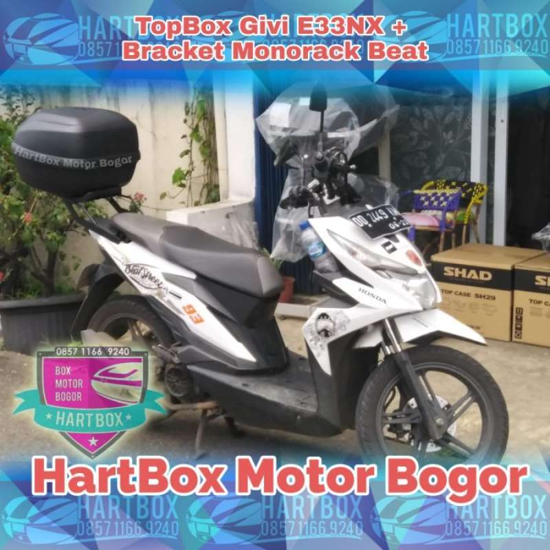 Promo Box Motor Honda Beat Street Givi E33Nx Medium Size Ideal Motor ...