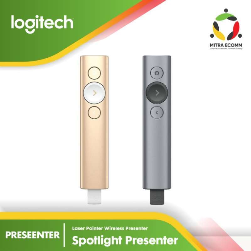 Jual Laser Pointer / Spotlight Presenter Logitech - Emas Di Seller Kuniy Store - Cengkareng ...
