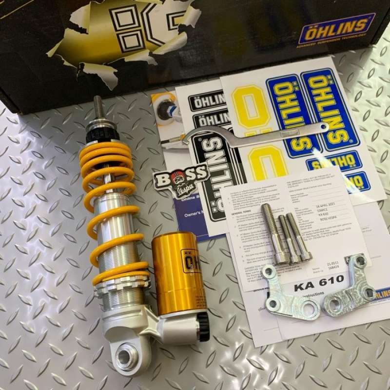 Promo Shock Tabung Ohlins Ka Series Gold Front Vespa Sprint Prima Gts S ...