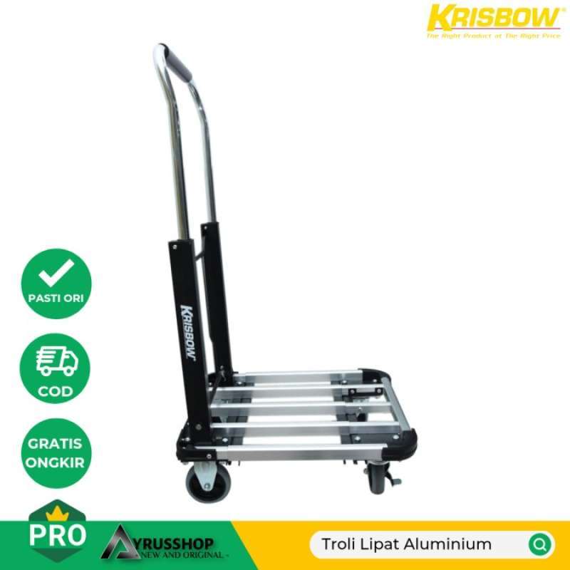 Promo Troli Barang Alumunium Lipat 150Kg/Hand Truck/Folding Trolley ...