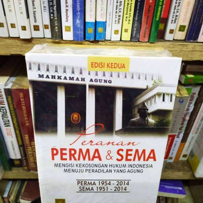 Promo Peranan Perma & Sema Mengisi Kekosongan Hukum Indonesia Original Diskon 23% Di Seller ...