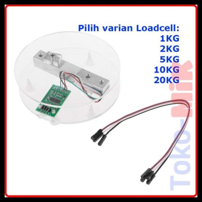 Promo Kit Loadcell Load Cell Hx711 Sensor Timbangan Digital Acrylic ... Promo Kit Loadcell Load Cell Hx711 Sensor Timbangan Digital Acrylic ...
