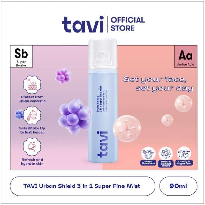Jual TAVI SERIES | 5% Retexture Toner -10% Acne Solution Serum -1% ...